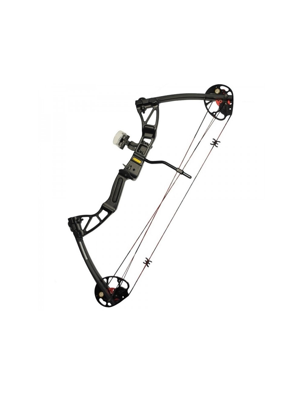 Arco poleas Armex Rex negro 28" 15-55 lbs.