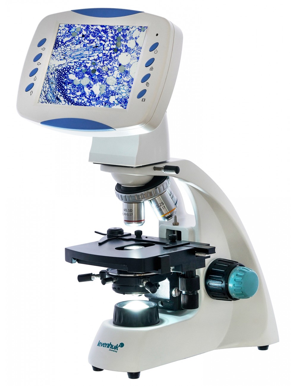 Microscopio Digital de laboratorio Levenhuk D400 LCD